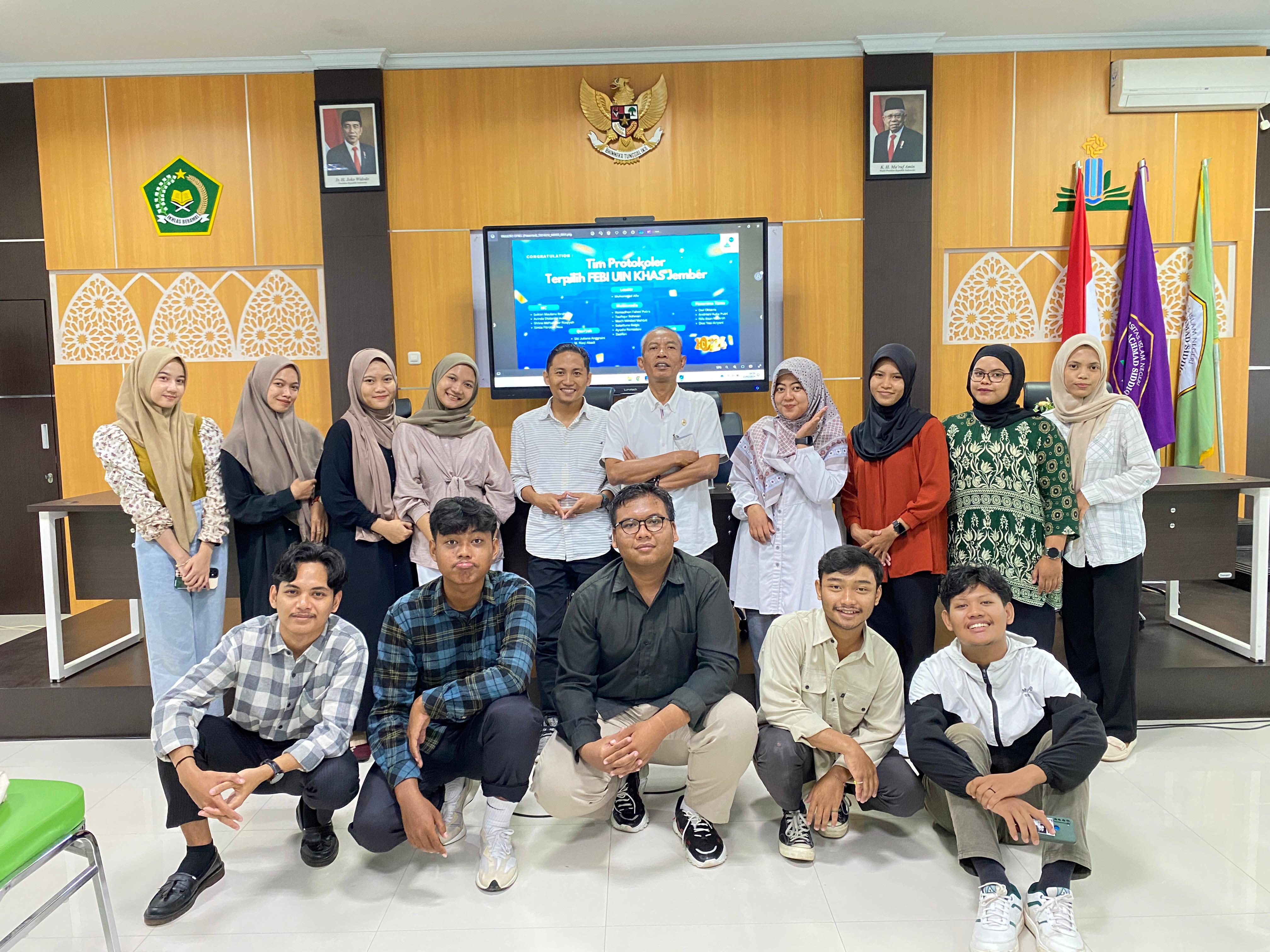 HARAPAN BESAR UNTUK TIM PROTOKOLER | Fakultas Ekonomi dan Bisnis Islam ...